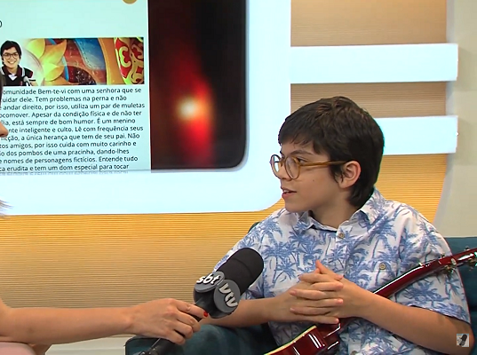 Davi Campolongo estreia em As Aventuras de Poliana - SBT