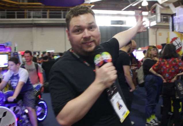 SBT Games visita área Arcade da BGS 2019 - SBT