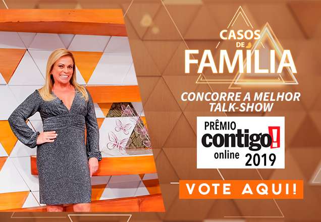 SBT TV | Vote no Casos de Família como melhor talk show 2019 no Prêmio ...