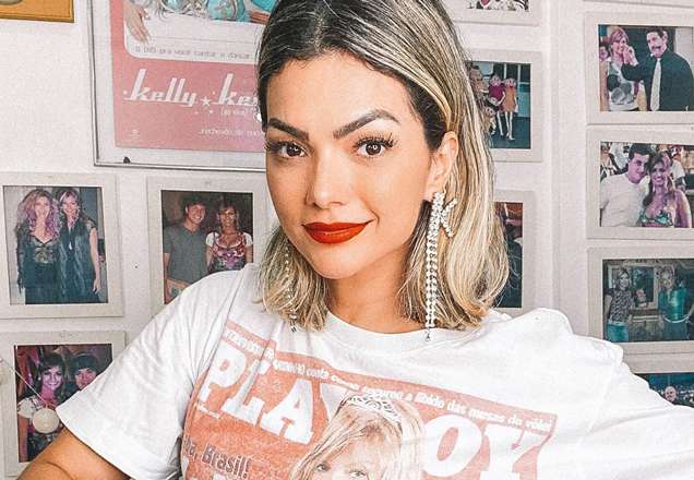 SBT TV | Kelly Key posa com barriga à mostra: \"Abs seco durante a ...