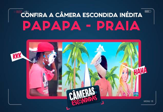 SBT TV | Confira a Câmera Escondida inédita \"Papapa-Praia\"