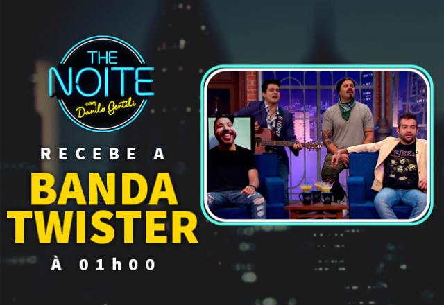 SBT TV | Danilo Gentili conversa com os integrantes da banda Twister