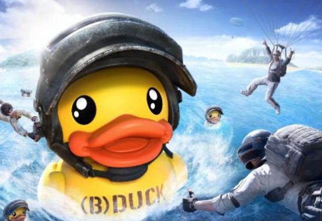 Pato B.Duck surge em PUBG MOBILE em evento exclusivo - SBT