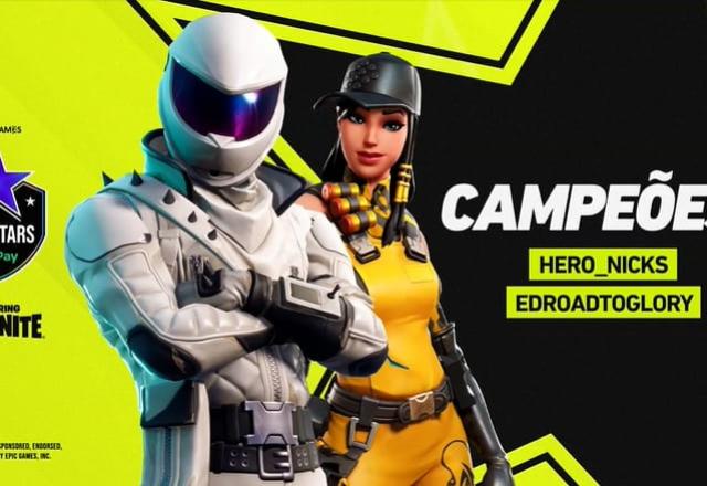 Nicks e Ed são campeões da 2ª Edição de All Stars de Fortnite - SBT