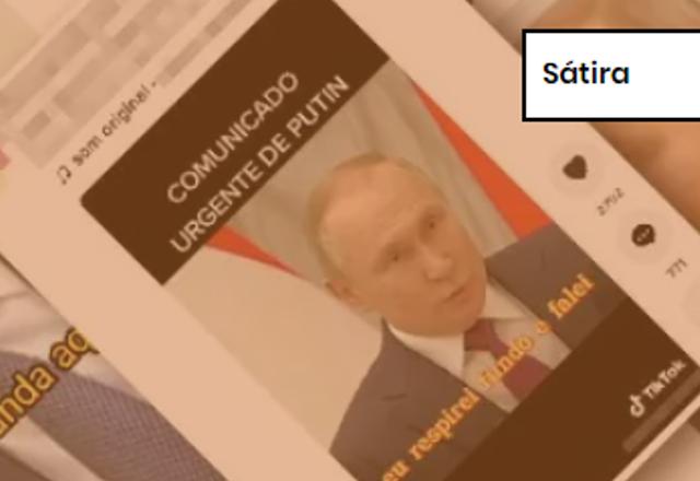 SÁTIRA: Vídeos com ataques de Putin a Bolsonaro são humorísticos - SBT