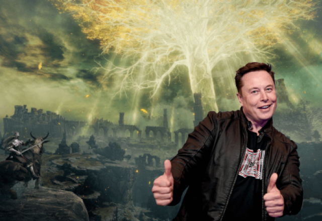 Elon Musk considera Elden Ring a mais bela arte dos jogos - SBT