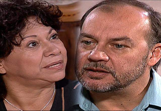 SBT TV | Rodolfo briga com Rosário por conta do neto e ela responde a ...