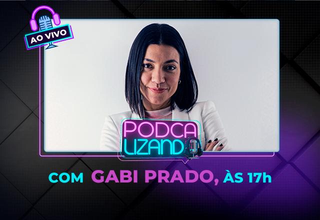 SBT TV | Gabi Prado divide o Podcalizando com Gaby Cabrini e Fofoquito ...