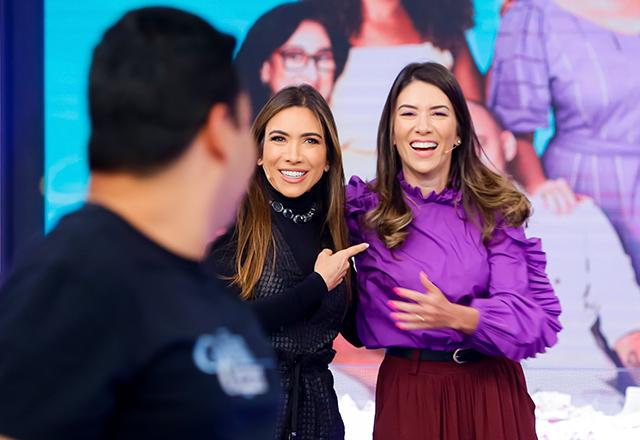 SBT TV | Patricia \"invade\" Roda a Roda e surpreende Rebeca Abravanel