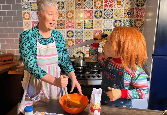 Fofocalizando mostra os bastidores da Câmera Escondida com o Chucky - SBT