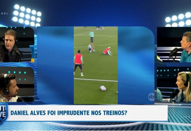 Nadine diz que Daniel Alves teria sido expulso por entrada violenta em ...