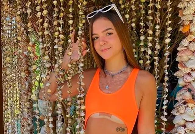 SBT TV | Mel Maia posa de biquíni e deixa tatuagem e marquinhas no ...