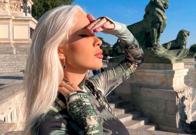 SBT TV | Karoline Lima mostra quase tudo em Fernando de Noronha