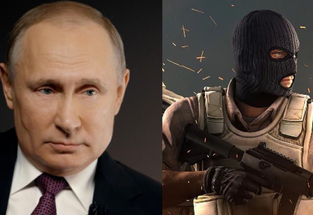 Vladimir Putin bane CS:GO de campeonato no país - SBT