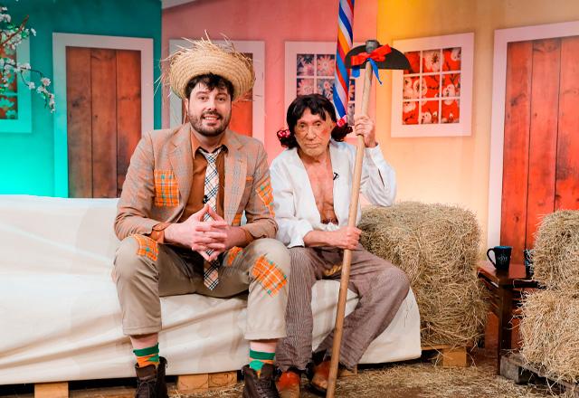 SBT TV | Jeca Gay visita Danilo Gentili no The Noite desta quinta-feira