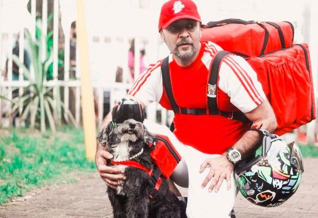 Vídeo: Conheça Ruby, a cadela que trabalha com entregas de aplicativo - SBT