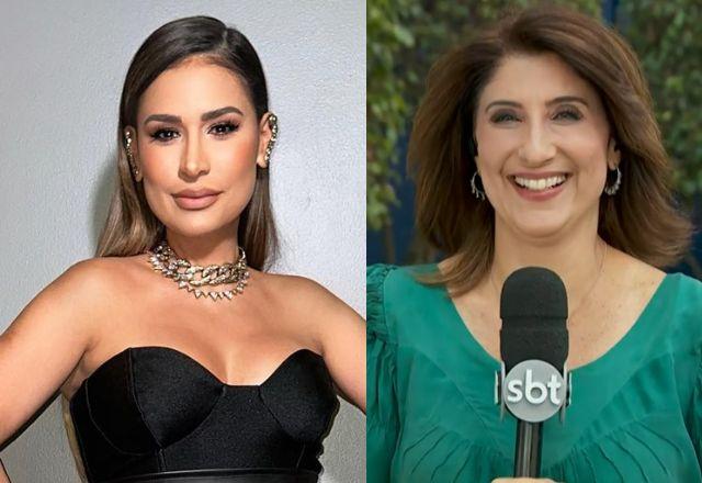 SBT TV | Premiação troca nome de Simone Mendes e repórter do SBT vira ...
