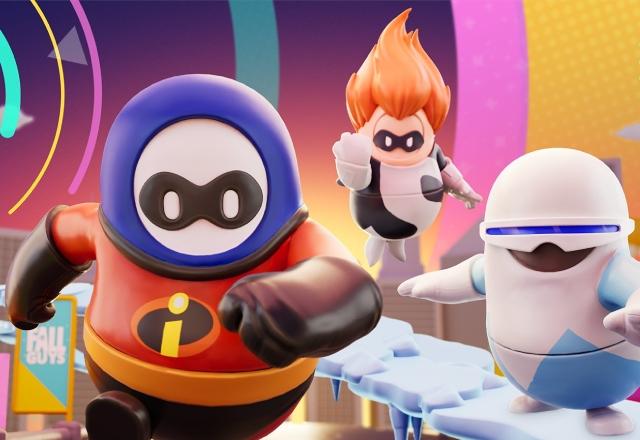 Cosméticos de Os Incríveis chegam hoje (15) em Fall Guys - SBT
