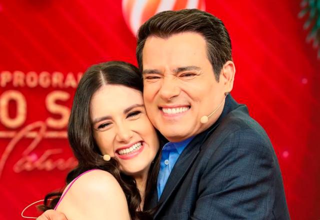 SBT estreia hoje (05) PodC Mais, mostrando bate-papo inédito de Laura com seu pai, Celso ...