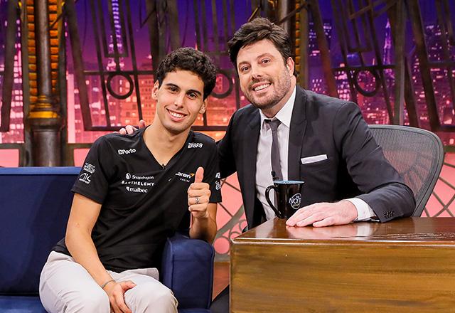 SBT TV | Perto da Fórmula 1, Gabriel Bortoleto vem ao The Noite e fala ...