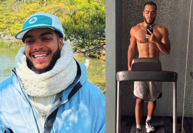SBT TV | Francisco Gil mostra transformação do seu corpo após perder 35 Kg