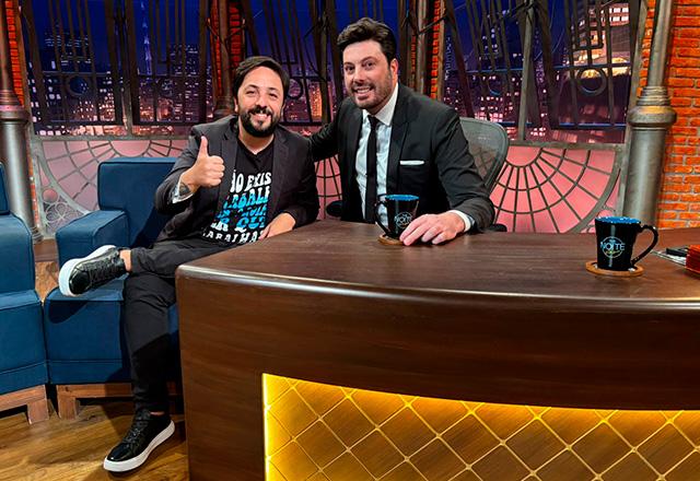 Renan Garcia, do canal Vila do Chaves, é o convidado do The Noite desta ...