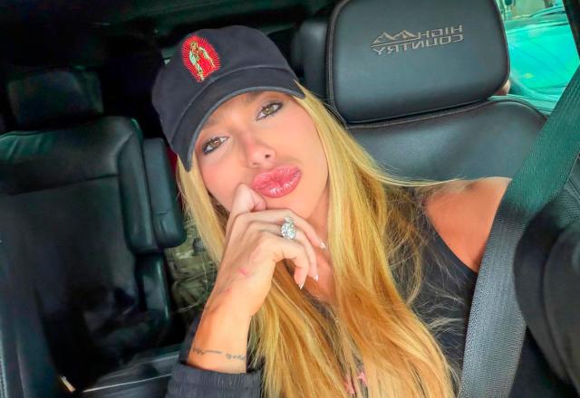 SBT TV | Virginia Fonseca mostra feridas nos lábios após crise de ansiedade