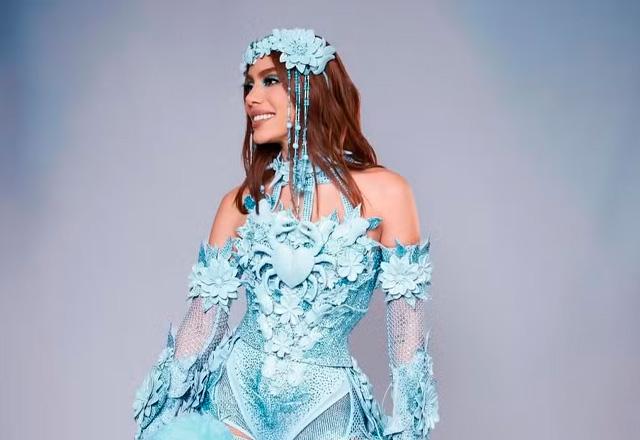 SBT TV | Anitta aposta em look azul inspirado no signo de câncer para ...
