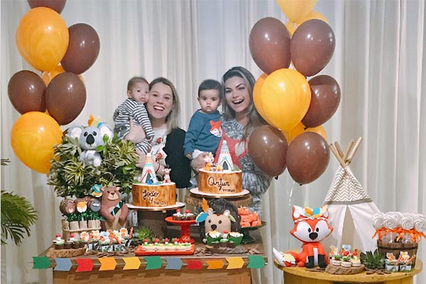 Kelly Key comemora 7 meses do caçula com festa - SBT